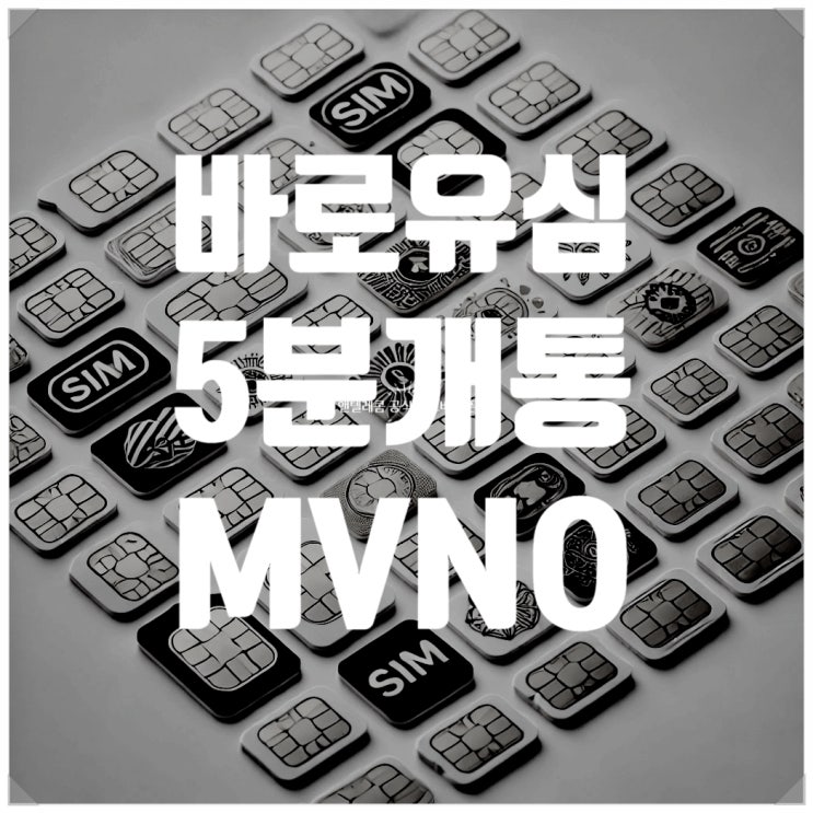 KT MVNO 바로유심 선불요금제 온라인개통으로 5분이면 끝!! 중앙동, 도원동 : 네이버 블로그