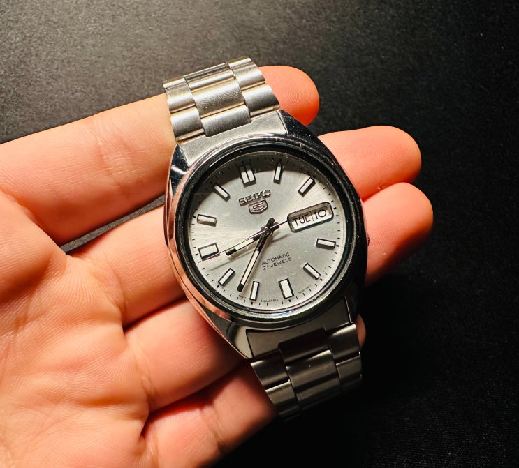Seiko 세이코5 SNXS73J1 오토매틱 시계 리뷰 : 네이버 블로그