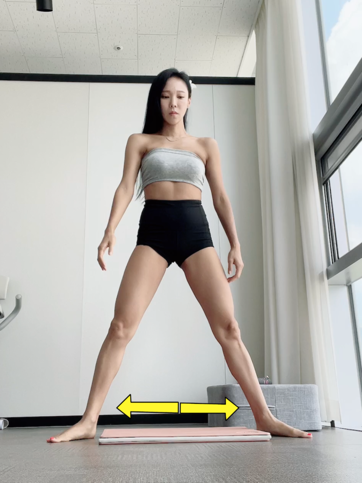 런지 와이드 스쿼트 운동 자세 허벅지 안쪽살빼는 운동 동시에 하체 다리 근육 운동 스트레칭 동시 효과 네이버 블로그