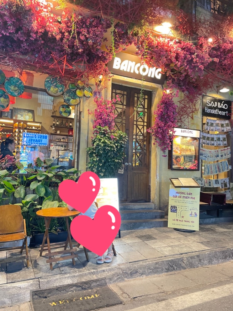 [하노이-맛집] Ban Cong cafe & restaurant : 네이버 블로그