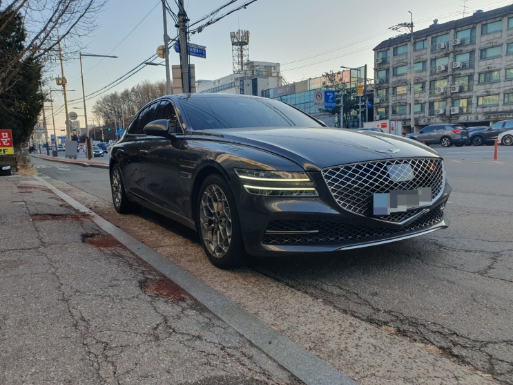 제네시스 G80 19인치 타이어 245 45 19 275 40 19 한국타이어 벤투스 에어 S H472 : 네이버 블로그