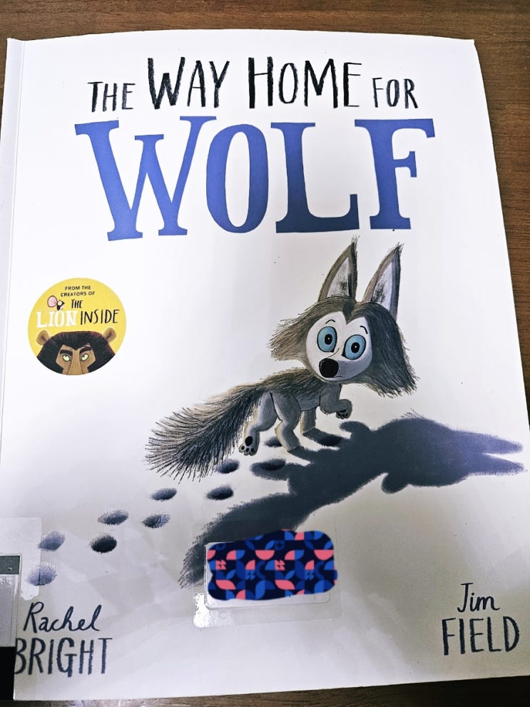 하루한권원서 17. 1/23 목/ The way home for wolf / Rachel Bright : 네이버 블로그