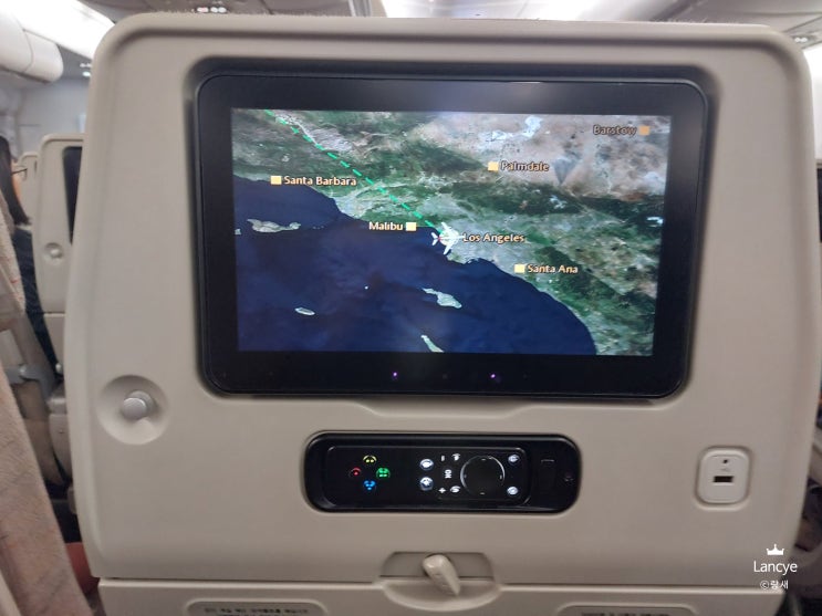 LA 출발 아시아나 OZ203 A380 좌석 기내식 인천공항 새벽 도착 후기 : 네이버 블로그