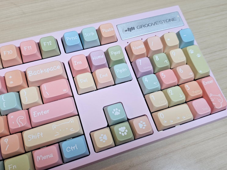 그루브스톤 GV10 젤리냥 저소음밀키축38g 후기 : 네이버 블로그