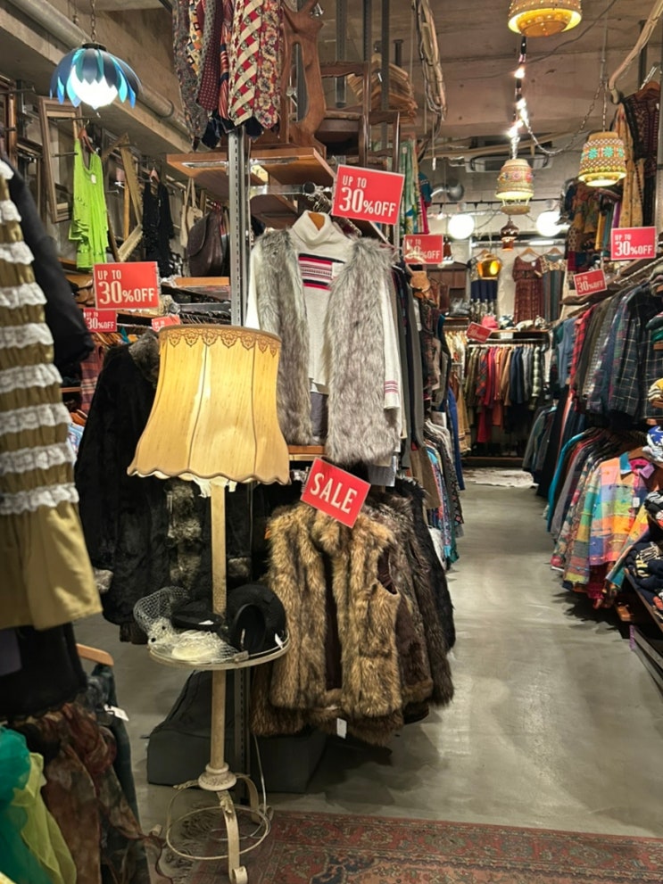 후쿠오카 빈티지샵 총정리🛍 - 다이묘 (세컨드 스트리트, Eight, eech, 빙고봉고, 빅타임, Ruby's), 파르코 ...