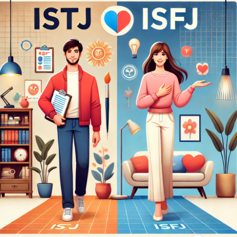 ISTJ vs ISFJ 남자 여자 특징 비교 분석 : 네이버 블로그