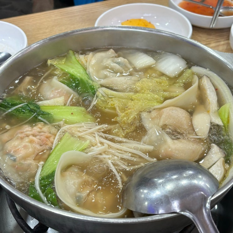 [밥집] 개성손만두요리전문점 - 금천구 가산동 따뜻한 만두전골 맛집! : 네이버 블로그