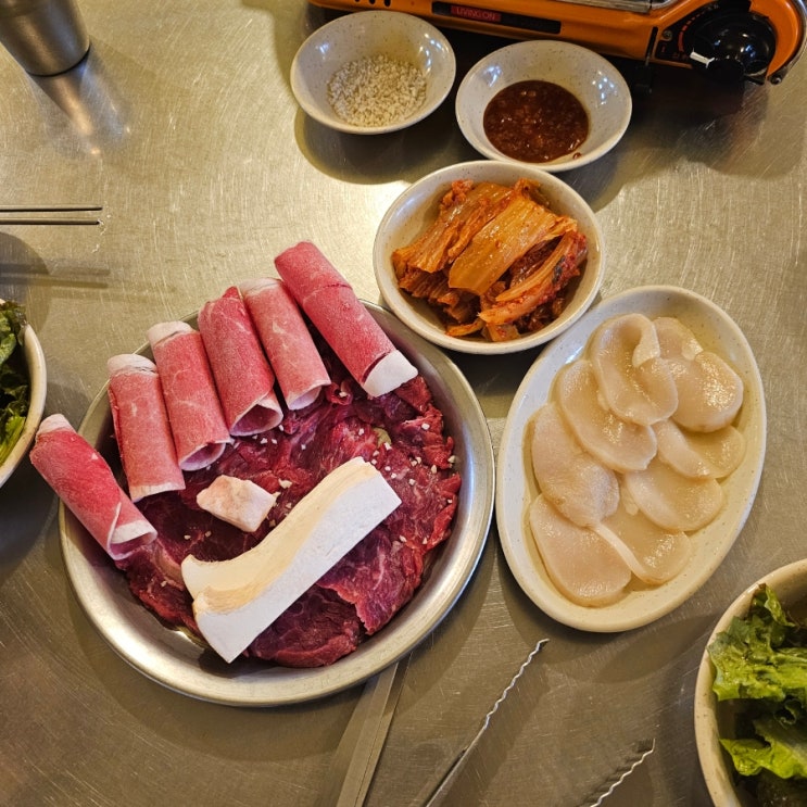 사당역맛집사당맛집 차돌박이삼합 키조개관자삼합 특수부위맛집 소고기구이 외양간 : 네이버 블로그