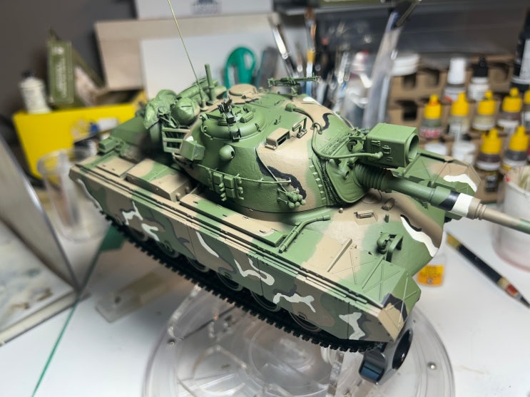 (제작7) M48/A5K (Patton tank) : 네이버 블로그