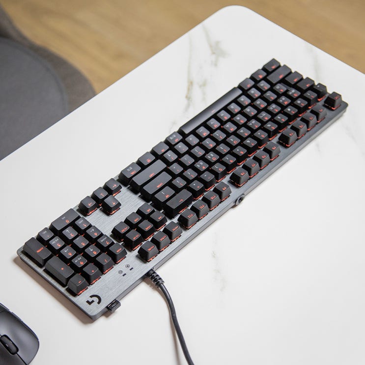 기계식 키보드 추천 로지텍 G512 GX Brown 택타일 갈축 : 네이버 블로그