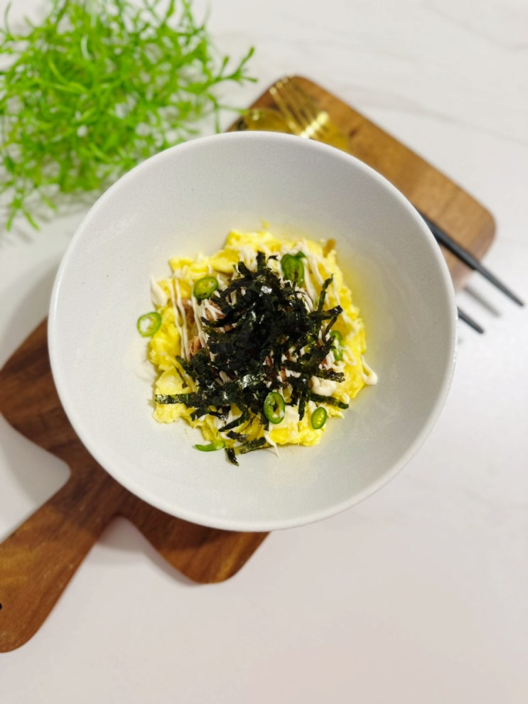 오뚜기데리야끼소스 동원맛참 고소참기름 간단한 한그릇 참치마요덮밥 레시피 점메추 참치캔 요리 : 네이버 블로그