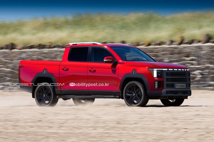 KGM의 두 번째 무쏘, 이렇게 나옵니다! 무쏘 픽업트럭 예상도(feat. 렉스턴 스포츠) 2027 KGM Musso Rendered : 네이버 블로그