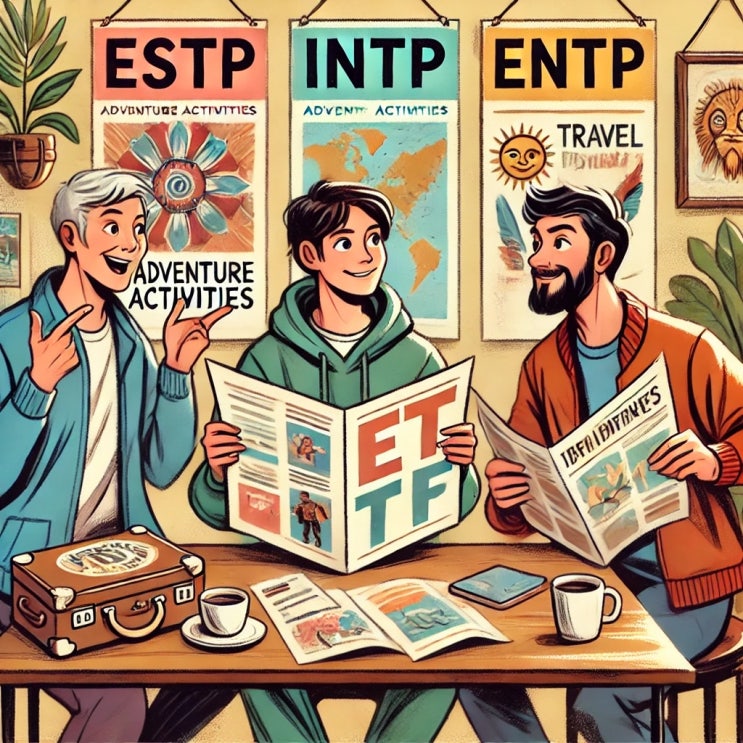 ESTP, INTP, ENTP 특징단점 팩폭 정리 : 네이버 블로그