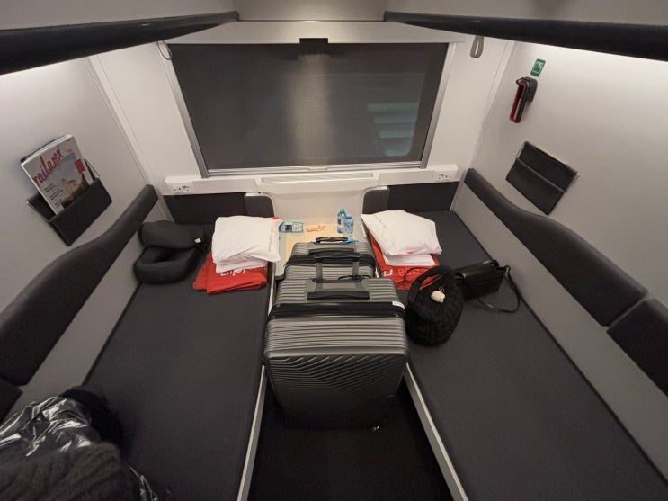 OBB Nightjet 야간열차 예약 방법과 이용 후기 (오스트리아 빈에서 스위스 취리히로 | 쿠셋 장단점 | 좌석 비교 ...