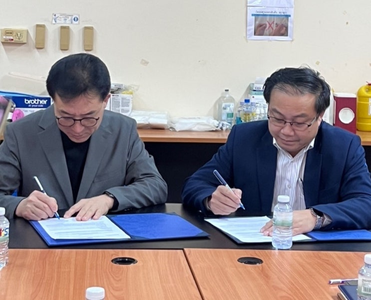 강남메디컬센터 세포치료의학연구소, 라오스 Setthathirath Hospital(ໂຮງໝໍເຊດຖາທິຣາດ)에 ‘EvoNK ...