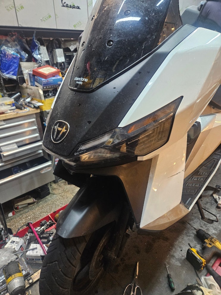 대동모빌리티 GS100 LITE OP센서 오류 AS정비기 : 네이버 블로그