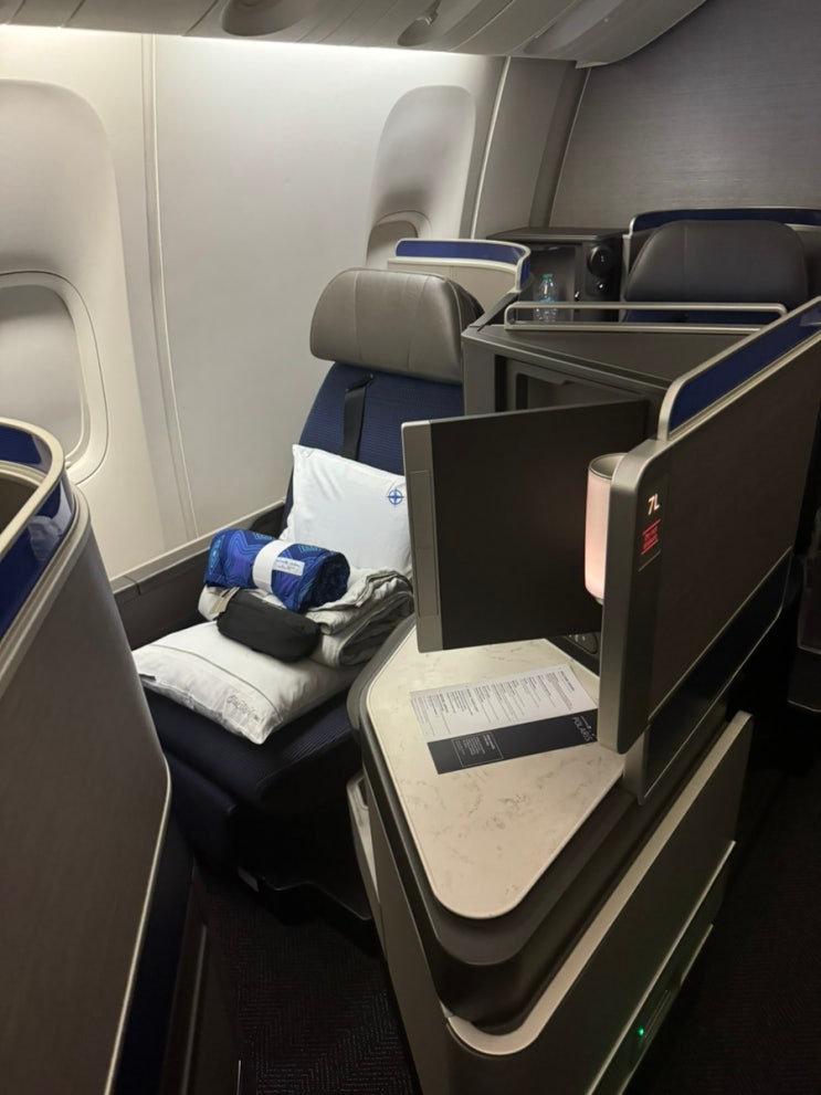 [샌프란-인천] 유나이티드 항공 UA805 :: B777-200 비지니스 탑승기 #폴라리스 라운지 : 네이버 블로그