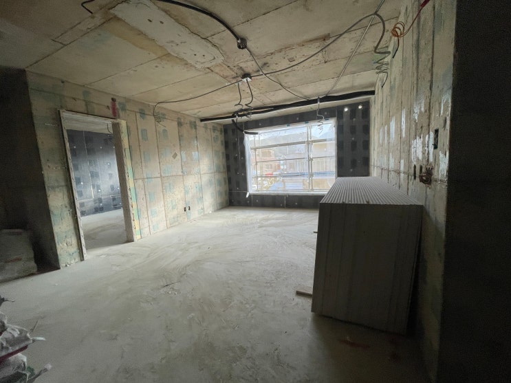 실내 단열 및 떡가베 작업 현장입니다 : 네이버 블로그