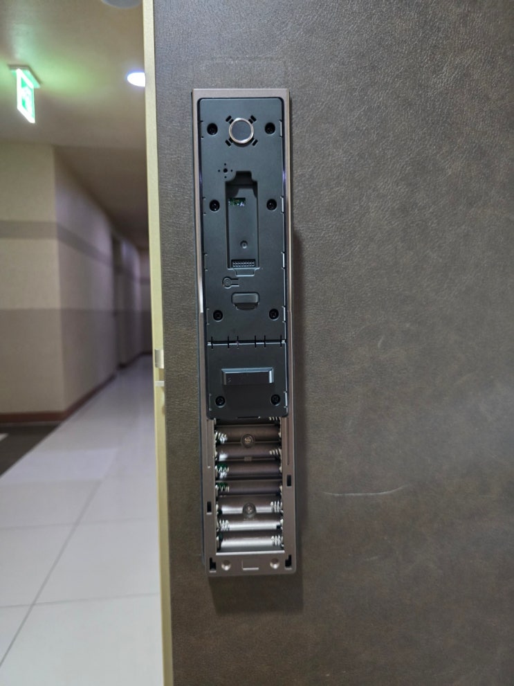 (청라 롯데캐슬) SHP-P52R 2WAY 삼성직방도어락 신제품 설치 및 문열림연동 시공 후기 : 네이버 블로그