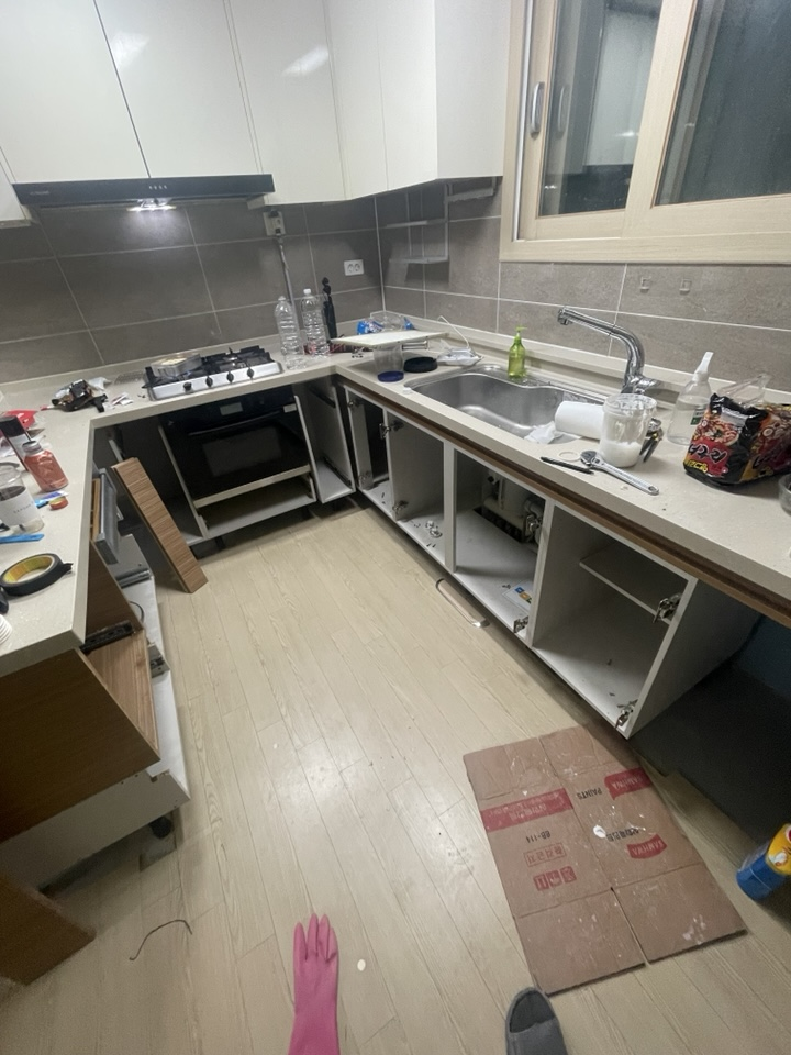 사각 싱크볼 셀프 설치(프로맘 엠보 코팅 멀티 사각 싱크볼) : 네이버 블로그