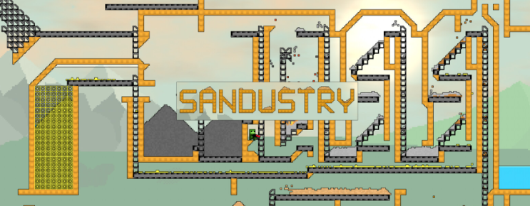 인디 자동화 게임 Sandustry 데모 : 네이버 블로그