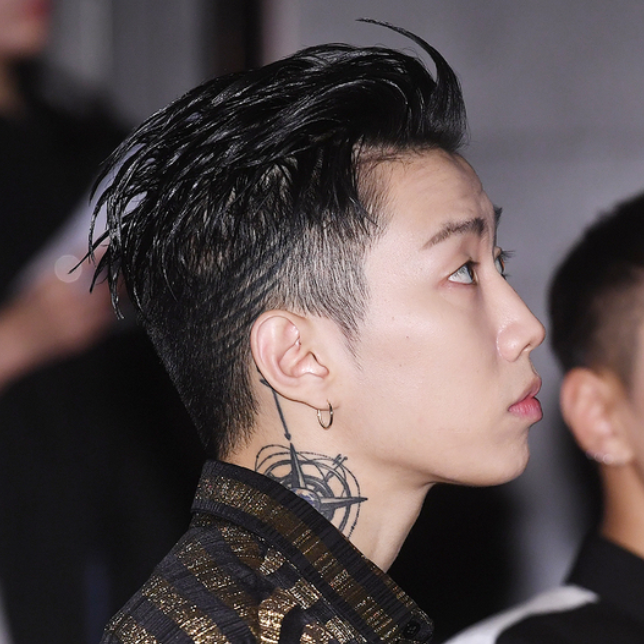 박재범 슬릭백언더컷 남자 소프트모히칸 머리 네이버 블로그
