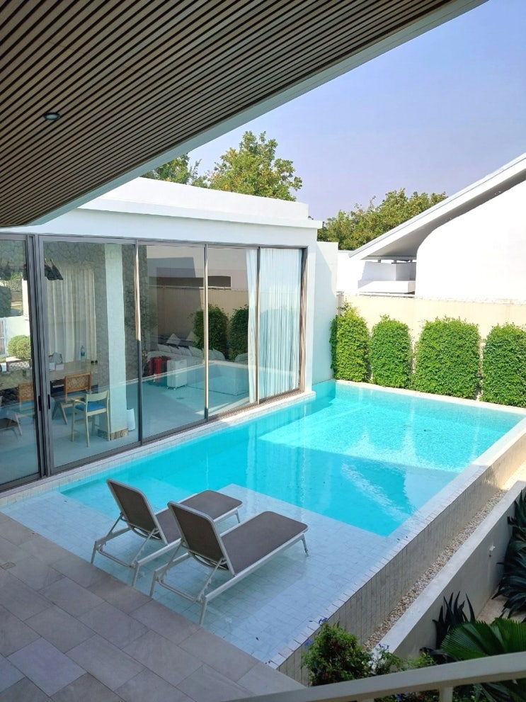 [태국] 파타야 가족여행 숙소 풀빌라 추천 :: Prime meridian beach house : 네이버 블로그