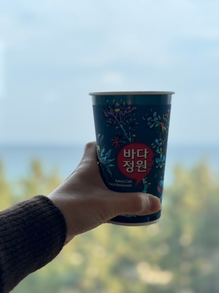 속초 바다가 보이는 바다뷰 카페 대형카페 바다정원 : 네이버 블로그