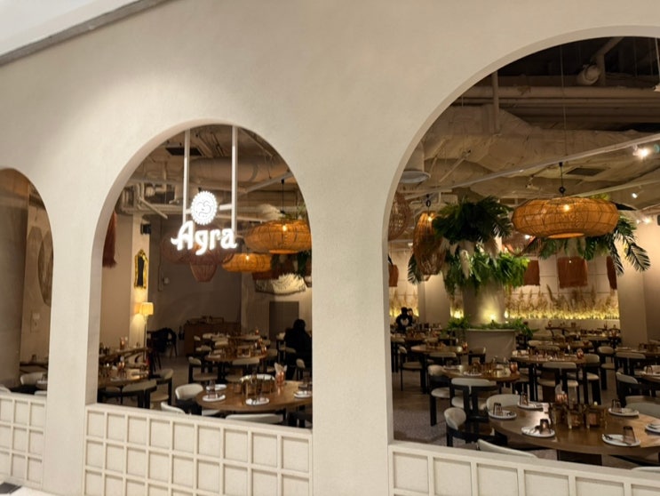 분위기 좋은 여의도 인도 레스토랑 체인 아그라 내돈내산 vs 강가 : 네이버 블로그