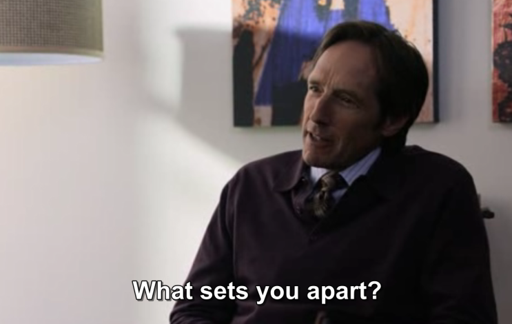 면접할때 영어질문 What set you apart? : 네이버 블로그