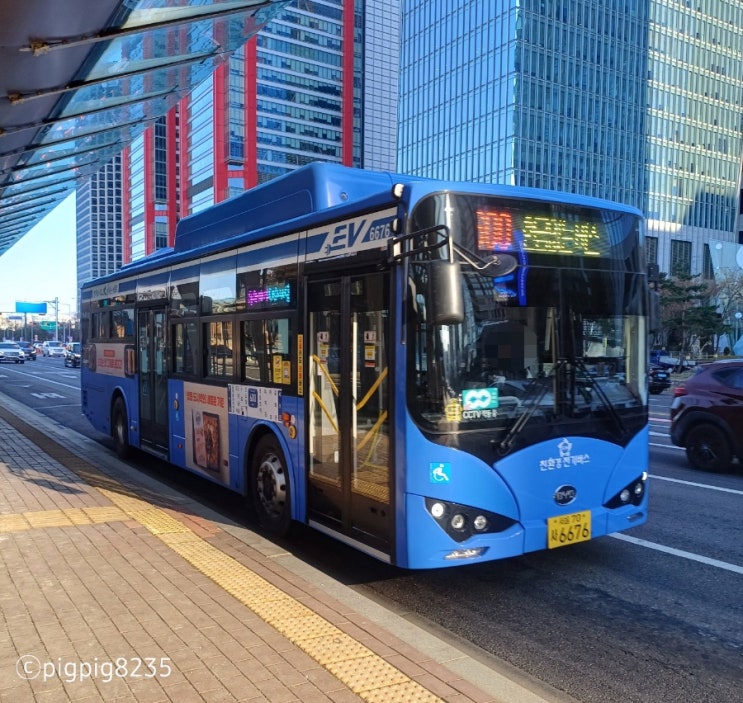 서울 서울교통네트웍 600번 BYD NEW e-Bus 12 EV 2023 (6676) : 네이버 블로그