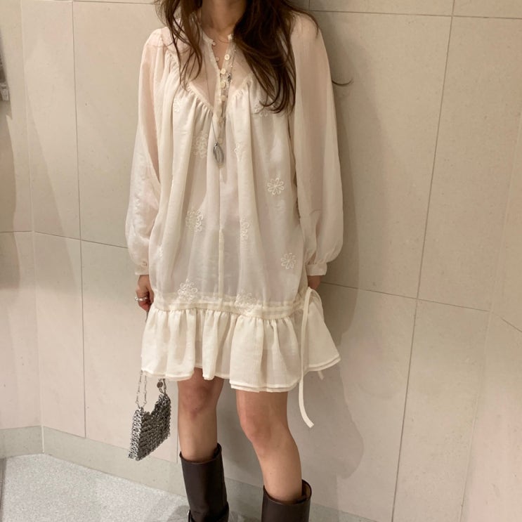 [ LELAPIN 적극 추천 ] 프리스틴 원피스 : 네이버 블로그