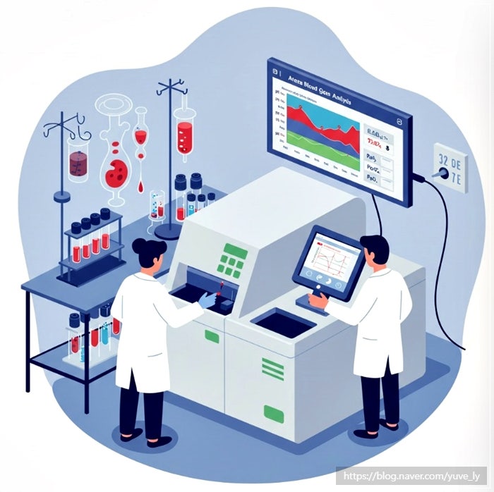 동맥혈가스분석검사(ABGA)란? 검사 과정과 결과 해석 방법 : 네이버 블로그