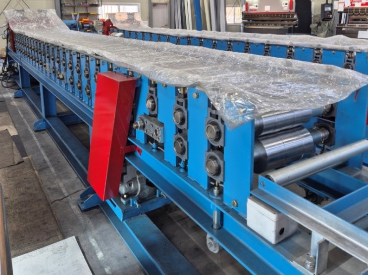 [매각완료] 루버/징크 강판성형기(포밍기) 2대 공장에서 매각합니다. : 네이버 블로그