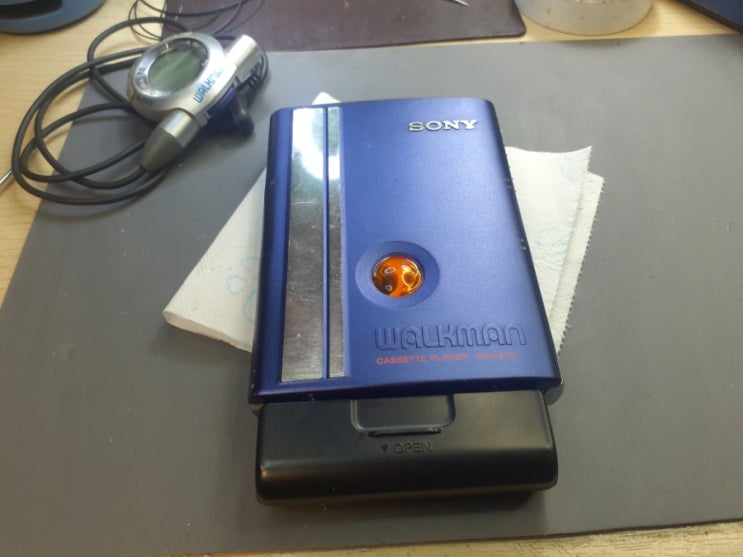 SONY소니 WM-EX7 워크맨 수리완료 : 네이버 블로그