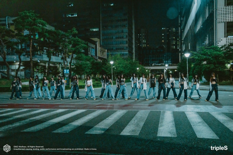 [tripleS] '24' 퍼포먼스비디오 (On the Spot) 비하인드 : 네이버 블로그