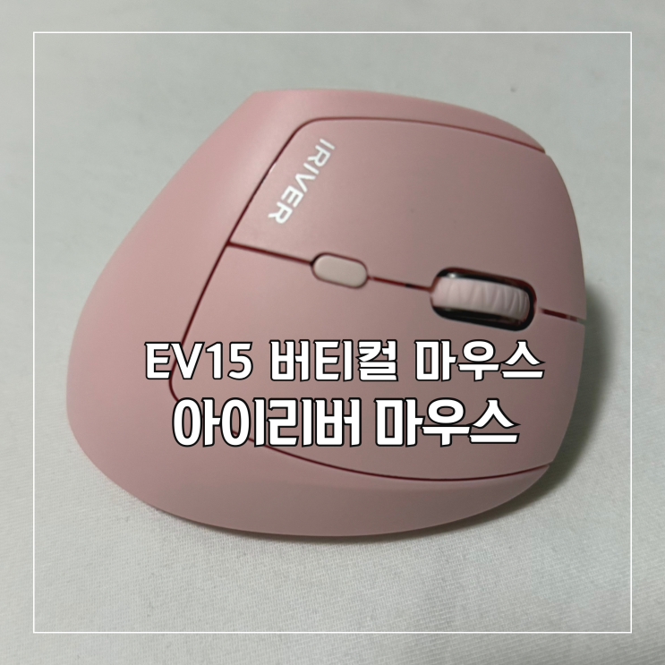 아이리버 버티컬 마우스 EQwear EV15 여성용 무선 마우스 : 네이버 블로그