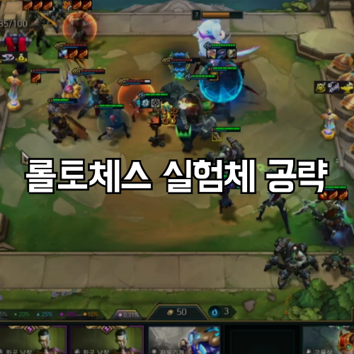 롤체 롤토체스 실험체 트위치 덱추천 저격수 티어 공략 네이버 블로그