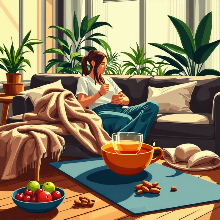 지친 몸을 위한 기력회복 방법 : 네이버 블로그