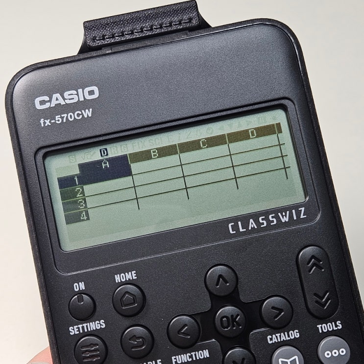 카시오공학용계산기 fx-570cw 추천 기능소개 사용방법 : 네이버 블로그