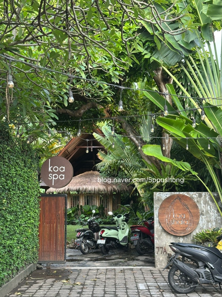 사누르 마사지 그 유명한 코아샬라(koa shala spa) 직접 가보니 알겠다! : 네이버 블로그