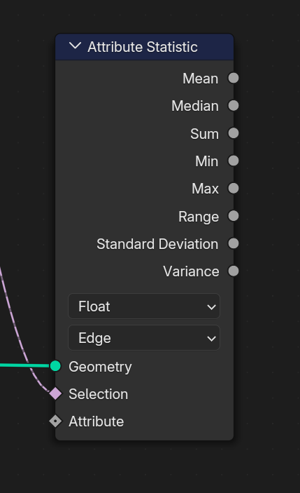 Geometry Node Attribute Statistic. : 네이버 블로그