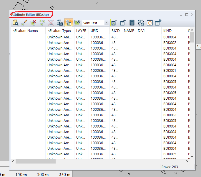 036] Global Mapper - 속성편집기 : Layer Attribute Editor 01 : 네이버 블로그
