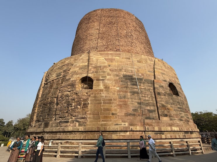 [바라나시(3)] 사르나트 불교유적(녹야원) 2─다메크스투파, 차우칸디스투파 : 네이버 블로그