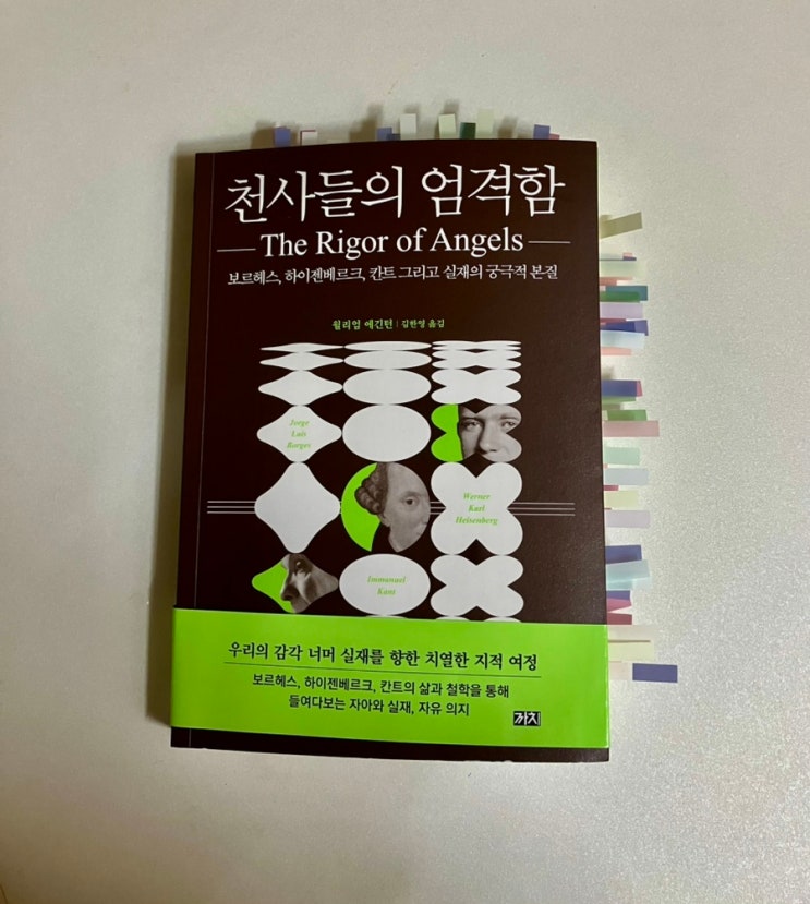 도서협찬 서평: 천사들의 엄격함 -The Rigor of Angels : 네이버 블로그