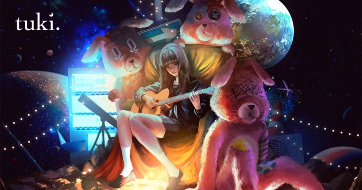 츠키 tuki 만찬가 한국어 발음 및 가사 해석 : 네이버 블로그