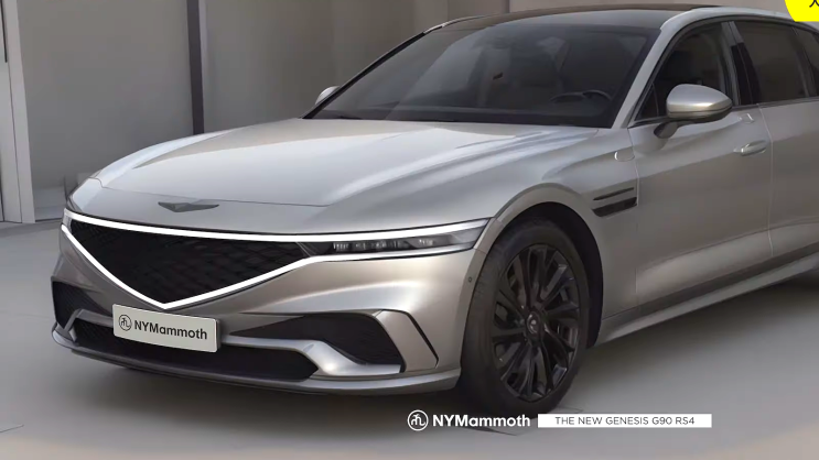 지금보다 10배 멋진 제네시스 G90 페이스리프트 렌더링 : 네이버 블로그