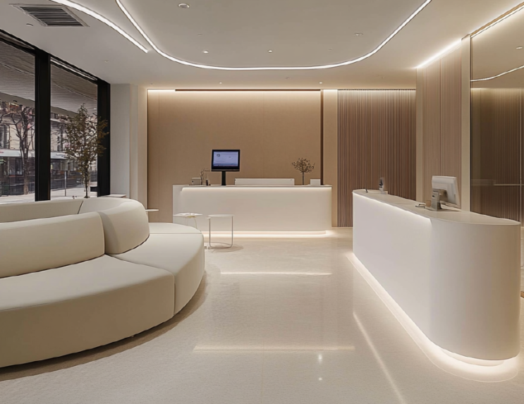 병원 인테리어 고급스러운 디자인 시공사례 : 네이버 블로그