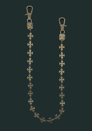 언더마이카 링크 체인 악세사리 UNDERMYCAR 25SS CROSS OF IRON 23 LINK CHAIN 스트릿패션 브랜드 ...