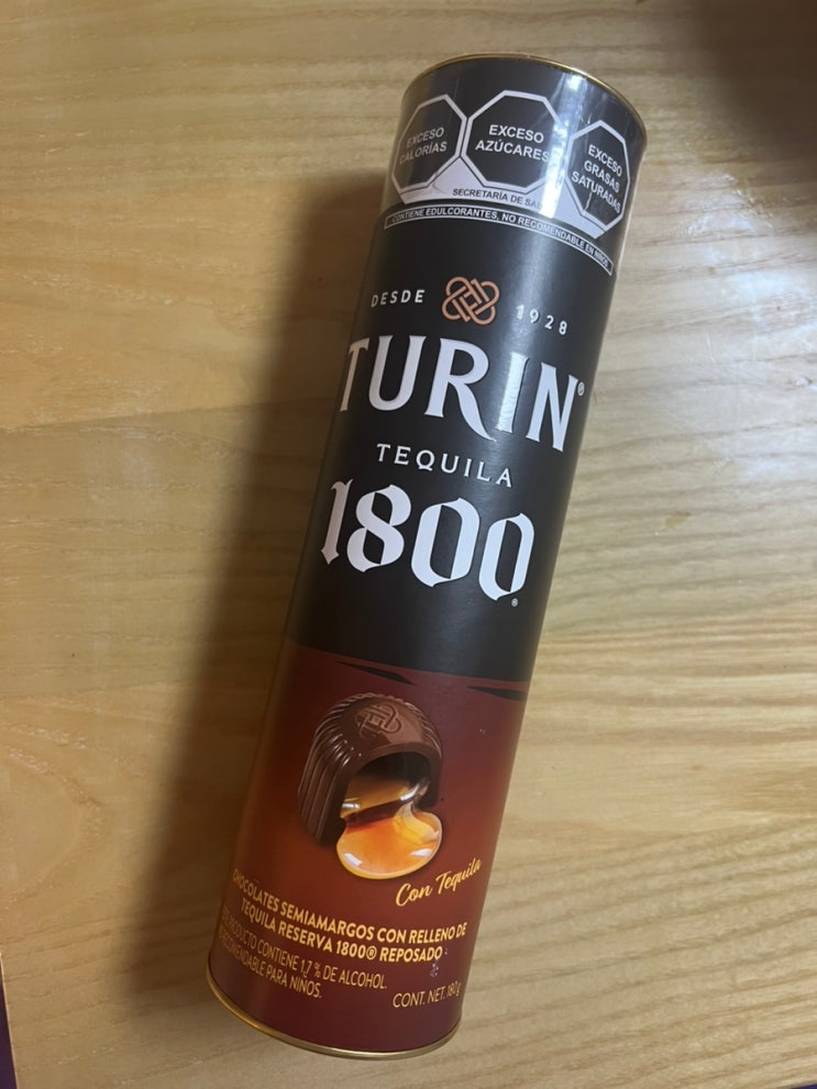 TURIN TEQUILA 1800 chocolate 데낄라 초콜릿 튜린 초콜렛 : 네이버 블로그